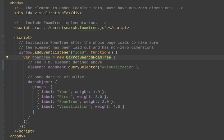 FoamTree: addictively interactive Voronoi treemap | Carrot Search